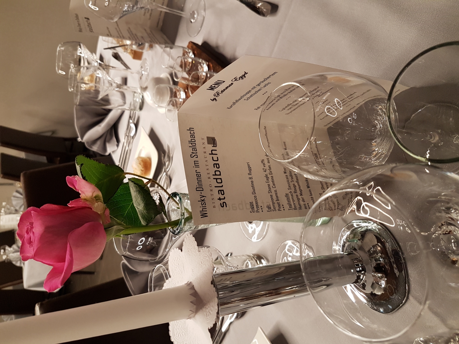 Whisky Dinner Staldbach Visp | Pipe Band Young Rhone