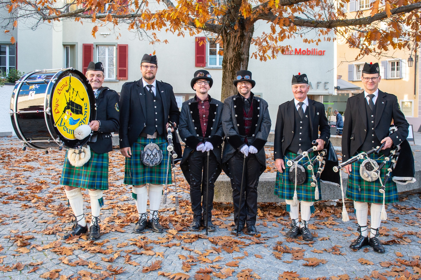 Trauzeremonie Renato und Stefan | Pipe Band Young Rhone